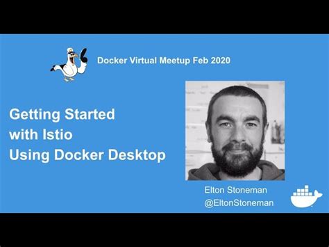 free video getting started with istio using docker desktop from docker