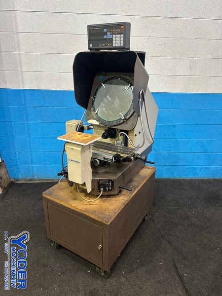 14 Mitutoyo Ph350 H Comparator Horizontal Projection 6 X16 Table