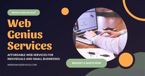 Web Genius Services On Budget Digital Solutions And Web Services In