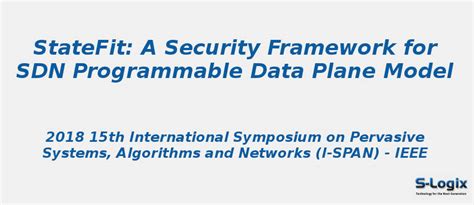 A Security Framework For Sdn Programmable Data Plane Model S Logix