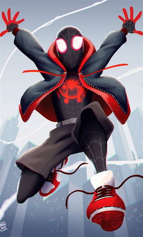 Человек паук через вселенные арты аниме Zefirka Club фото и картинки