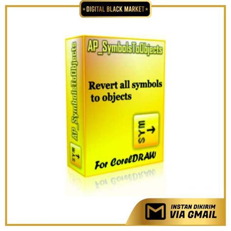 Promo Plugin Coreldraw Ap Symbolstoobjects Diskon 5 Di Seller