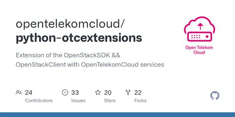Github Opentelekomcloudpython Otcextensions Extension Of The Openstacksdk Andand Openstackclient