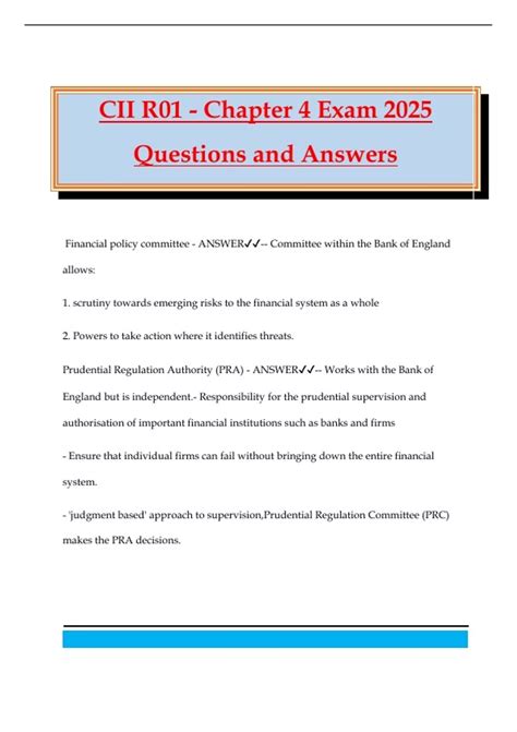 CII Bundled Exams Questions And Answers Stuvia US
