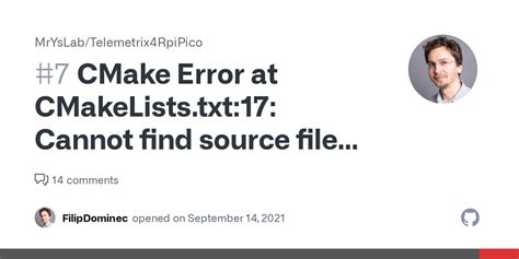 Cmake Error At Cmakeliststxt17 Cannot Find Source File Archivexcpp · Issue 7 · Mryslab