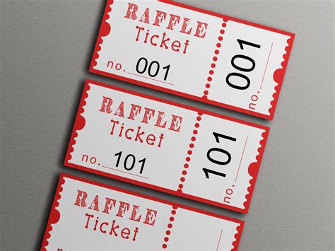 Raffle Ticket Print Australia Worksheets Library