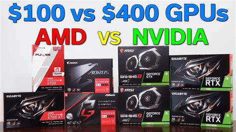 Amd Vs Nvidia Comparison Chart