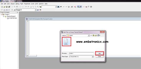 How To Create Project In Keil IDE For Projects