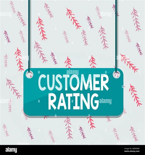 Handwriting Text Customer Rating Conceptual Photo Each Point Of The