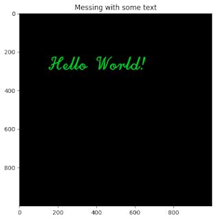 Drawing Functions In OpenCV A Comprehensive Guide