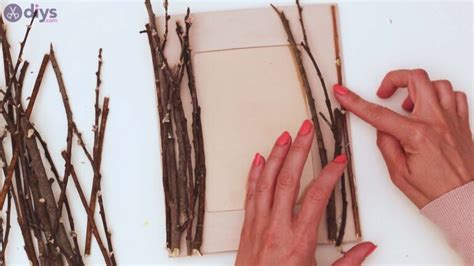 DIY Rustic Twig Frame The Perfect Gift For Someone You Love