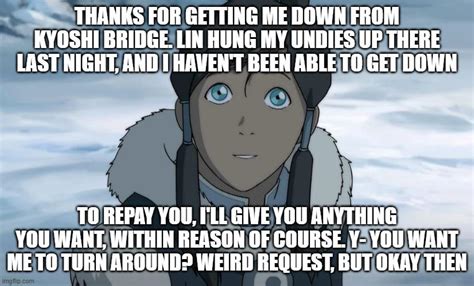 Korra Wedgie Caption 5 By Gdhfvryyi On Deviantart
