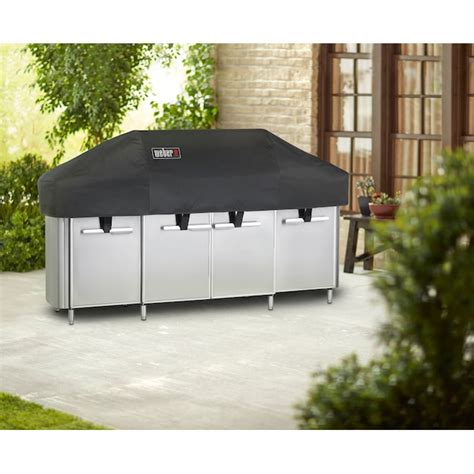 Weber 911 In W X 29 In H Black Gas Grill Cover 7404 At