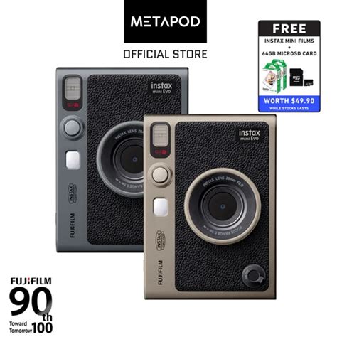 Fujifilm Instax Mini Evo 90th Anniversary Limited Edition Bundle