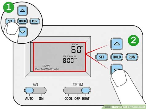 How To Set A Thermostat 14 Steps With Pictures WikiHow