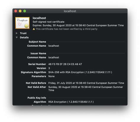 How To Install A Local Ssl Certificate In Macos