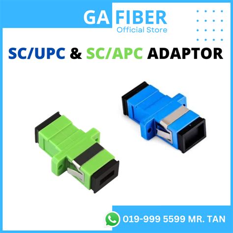 Fiber Optic Scupc And Scapc Adaptor Single Mode Simplex Scupc And Scapc Fiber Optic Scupc And Scapc Adaptor Single Mode Simplex Scupc And Scapc