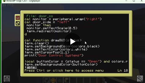 Cc Tweaked Mod Lua Gui Ankit Goel