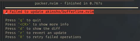 Bug Failed To Update Akinsho Bufferline Nvim Issue Akinsho Bufferline Nvim Github