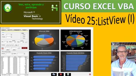 Excel Vba Listview I Vídeo 25 Youtube