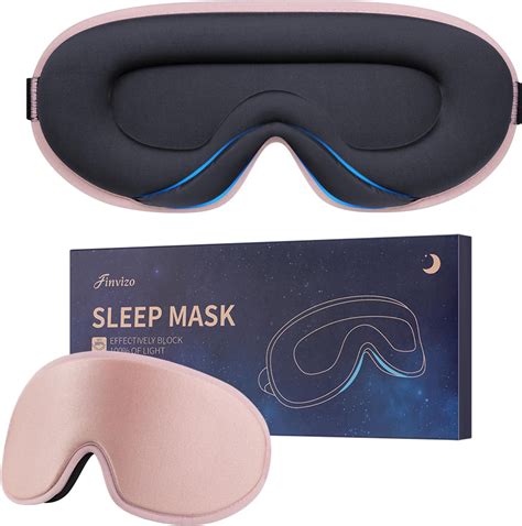 Emicute Sleep Eye Mask For Men Women 3d Contoured Sleeping