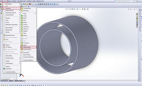 How Can I Move Components In Solid Works Grabcad Tutorials
