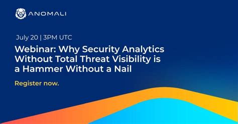 The Most Important Defense Against Cyber Threats Is Actionable Visibility 🎯 Join Our Upcoming