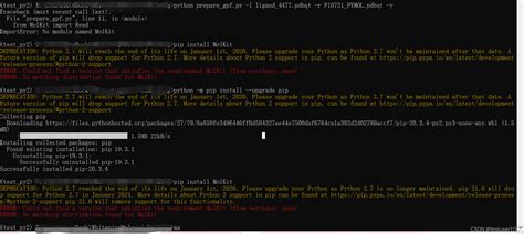 尝试autodock Vina批量分子对接 Csdn博客