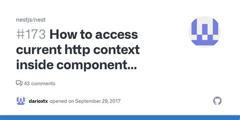 How To Access Current Context Inside Component Method Issue 173