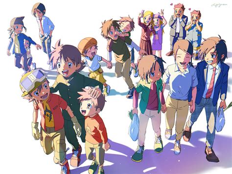 Orimoto Izumi Kanbara Takuya Minamoto Kouji Kimura Kouichi Himi Tomoki And More Digimon