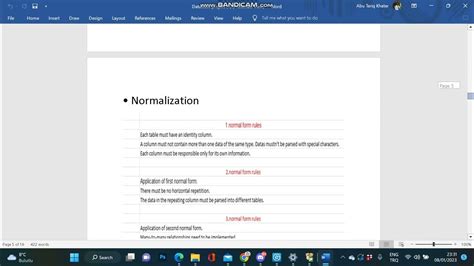 Database Project Youtube