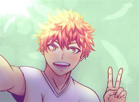 Hinata Screencap Redraw ☀️ Rhaikyuu