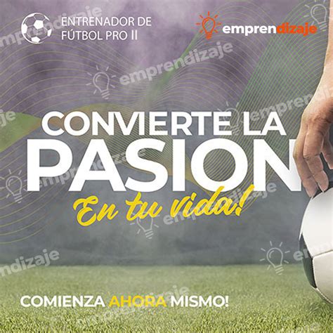 Curso Entrenador De Futbol Ii Emprendizaje