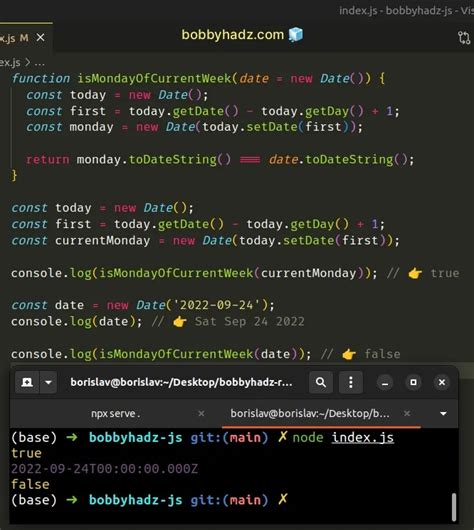 Check If A Date Is During The Weekend Using Javascript Bobbyhadz