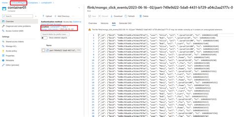 apache flink® でソースおよびシンクとしての mongodb 用に datastream api を使用する azure hdinsight on aks