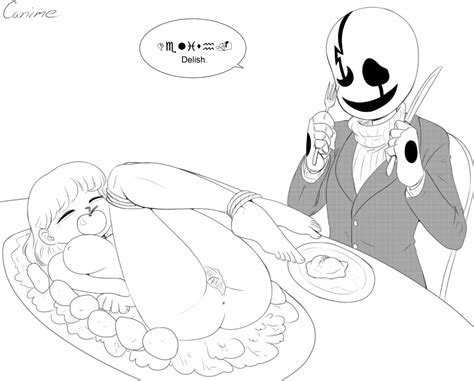 Post Frisk Gaster Undertale Canime