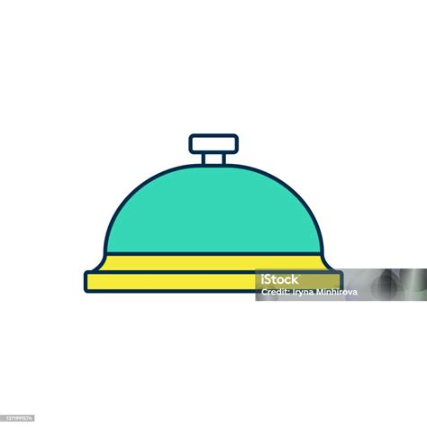 흰색 배경에 고립 된 음식 아이콘의 트레이로 덮여 윤곽윤곽 트레이 및 뚜껑 표지판 뚜껑이 있는 레스토랑 클로쉬 벡터 손에 대한 스톡 벡터 아트 및 기타 이미지 Istock