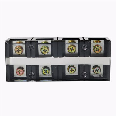 Jual Terminal Blok 4 Pole 100a Terminal Block Tc 1004 Tc Series Shopee Indonesia