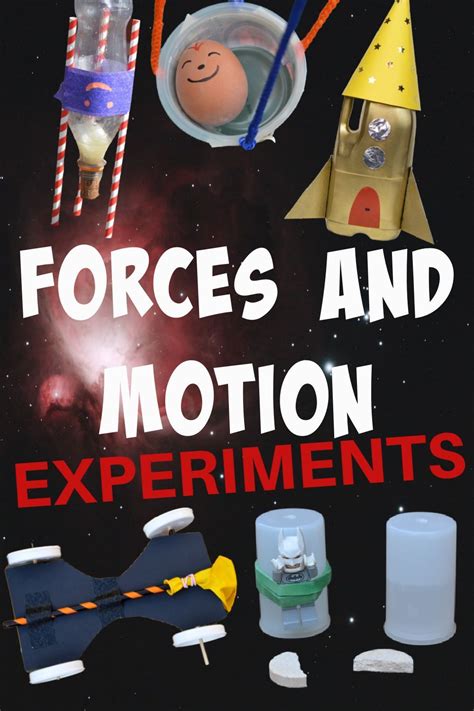 Ideas For Learning About Forces And Motion Force And Motion Motion