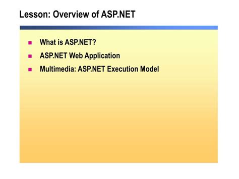Ppt Overview Of The Microsoft Net Framework Powerpoint Presentation Id 5367429