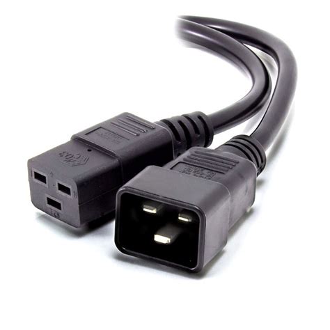 M A IEC C To IEC C Male To Female Power Extension Cable Plexus Computing