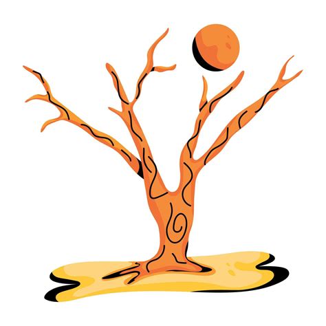 Trendy Naked Tree Vector Art At Vecteezy