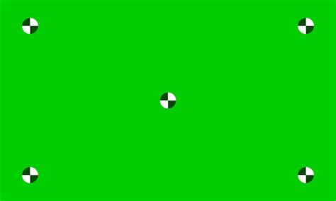 Premium Vector Green Chroma Key Screen Background With Tracking Markers Vector Chroma Key