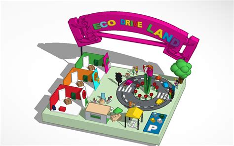 3d Design Eco Drive Land Tinkercad 3d Design Eco Drive Land Tinkercad