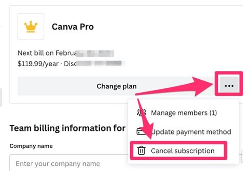 How To Cancel Canva Subscription 4 Quick Steps