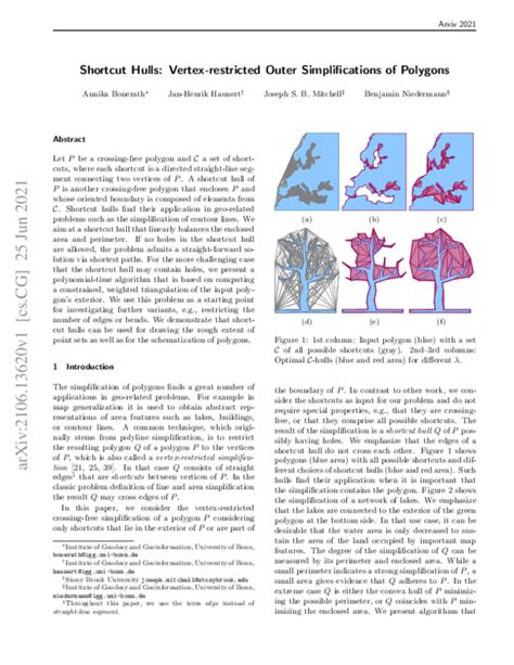 Pdf Shortcut Hulls Vertex Restricted Outer Simplifications Of Polygons Pdf Shortcut Hulls Vertex Restricted Outer Simplifications Of Polygons