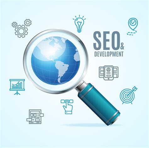 Premium Vector Search Engine Seo Concept Vector