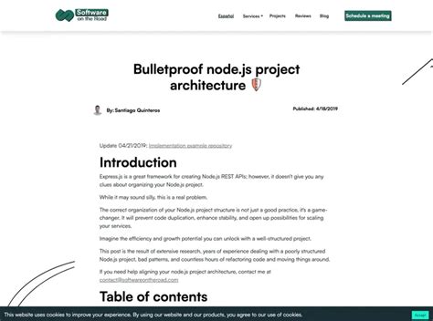 Bulletproof Nodejs By Santiq A Express Template Built At Lightspeed