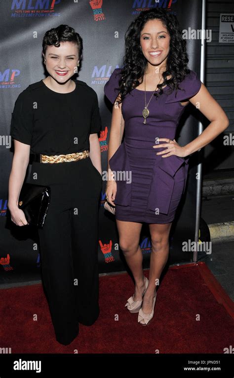 Melanie Moore And Clarice Ordaz Of Sytycd Season 8 At The 2011 Youth Rock Awards Arrivals Held