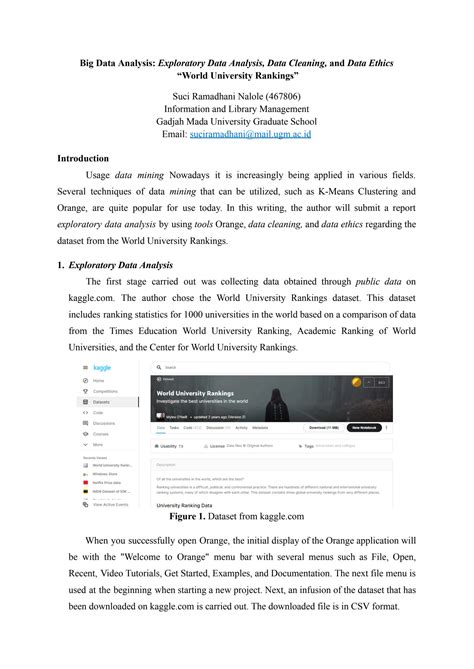SOLUTION Exploratory Data Analysis Data Cleaning And Data Ethics